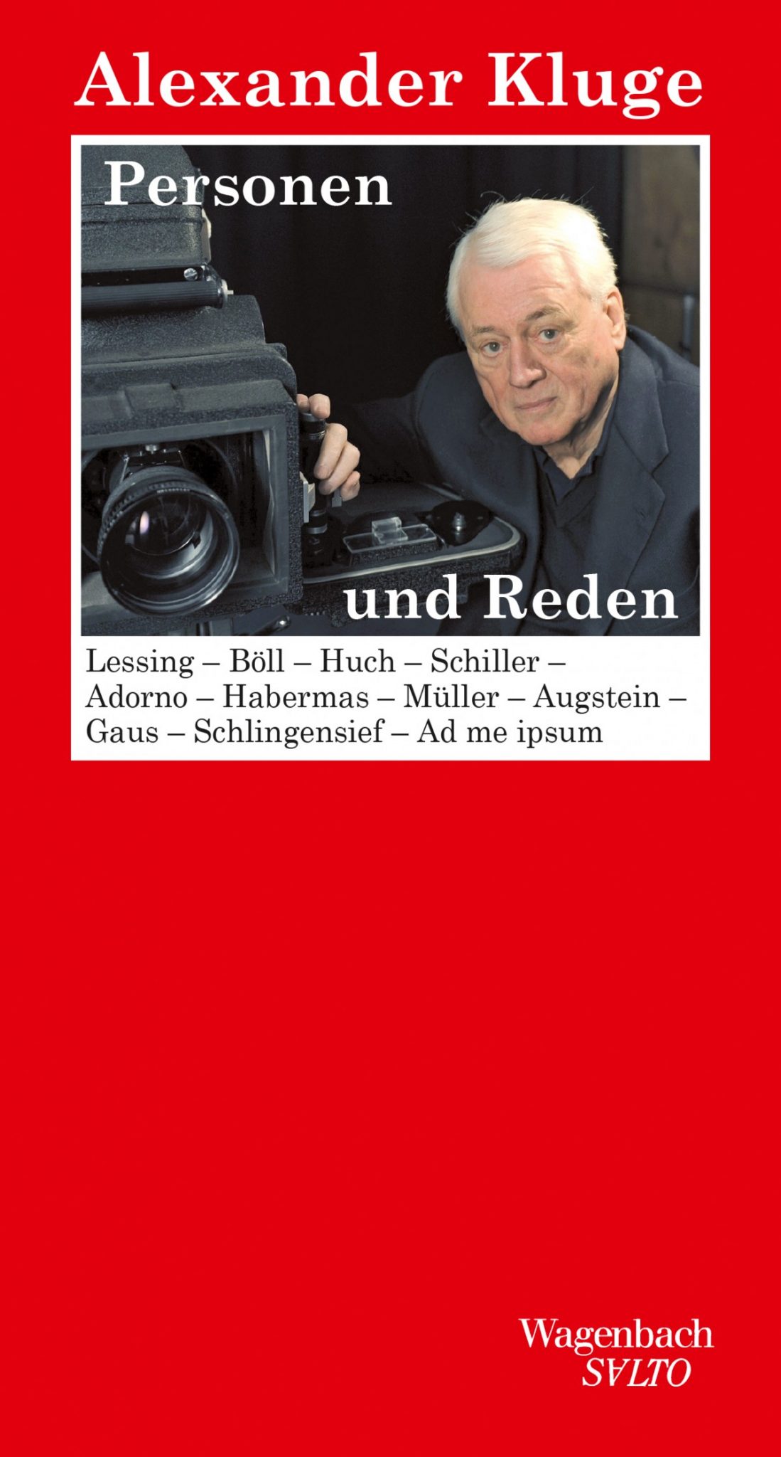 Personen und Reden – Alexander Kluge